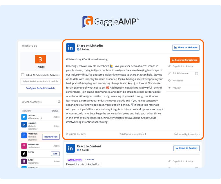 Building a Highly Engaged Brand Ambassador Program | GaggleAMP